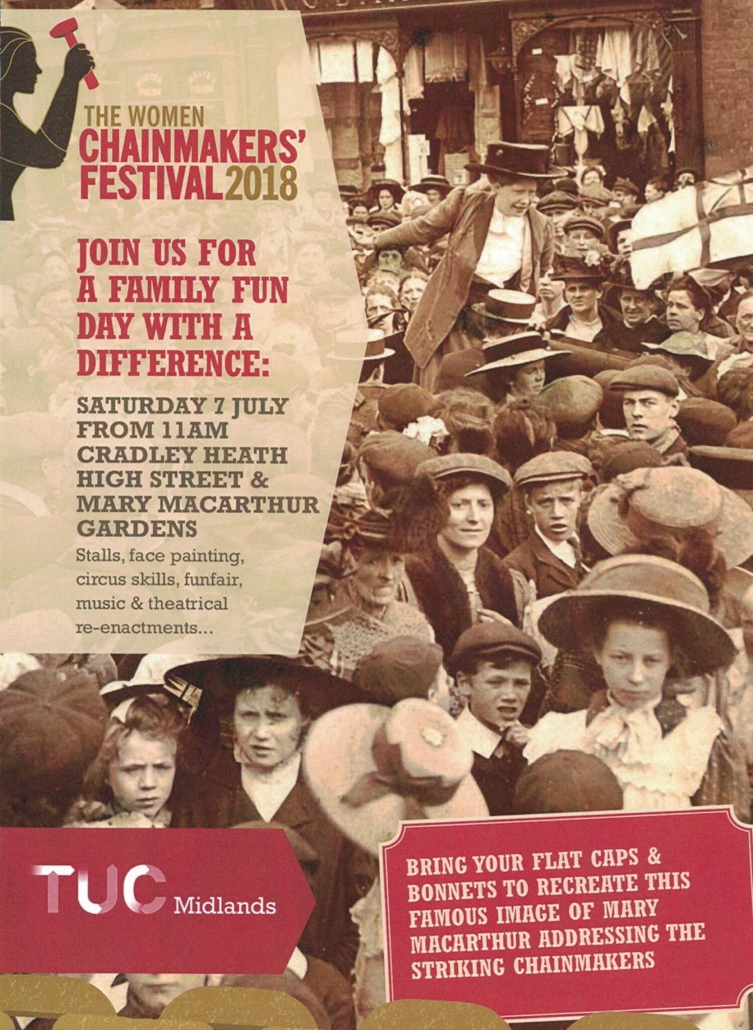 TUC Women Chainmakers’ festival of Cradley Heath – Wolverhampton ...