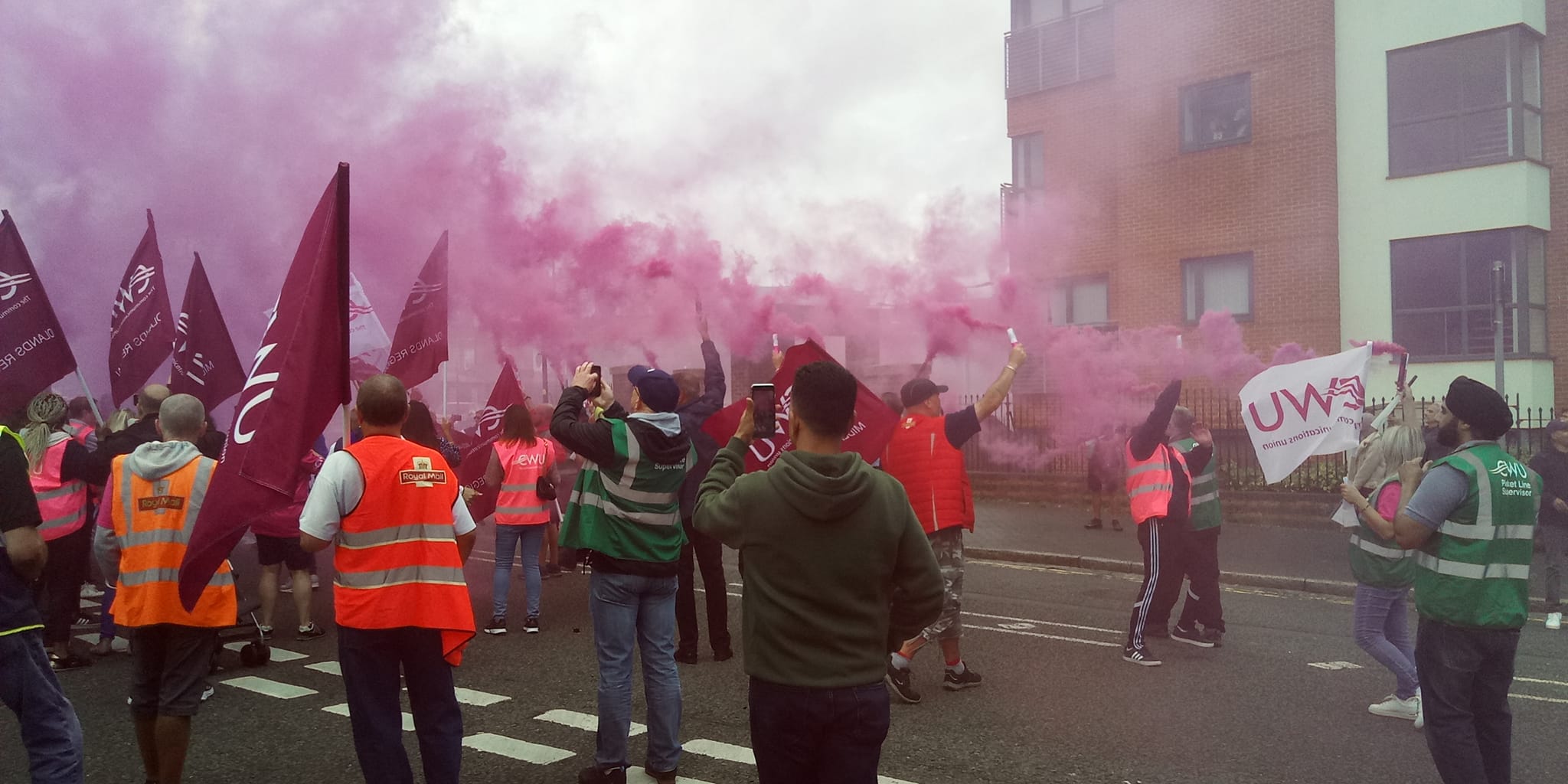 CWU strike – Wolverhampton, Bilston & District Trades Union Council